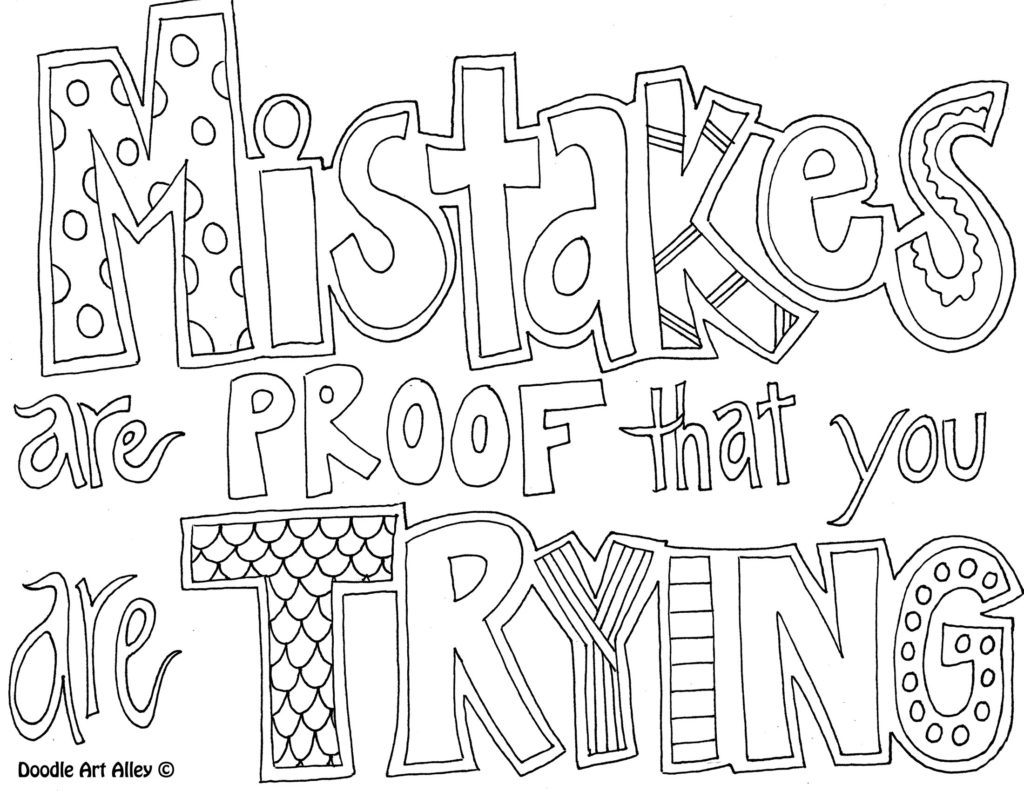 Free Printable Quote Coloring Pages For Adults Free Printable Free Printable Quote Coloring Pages For Adults Free Printable