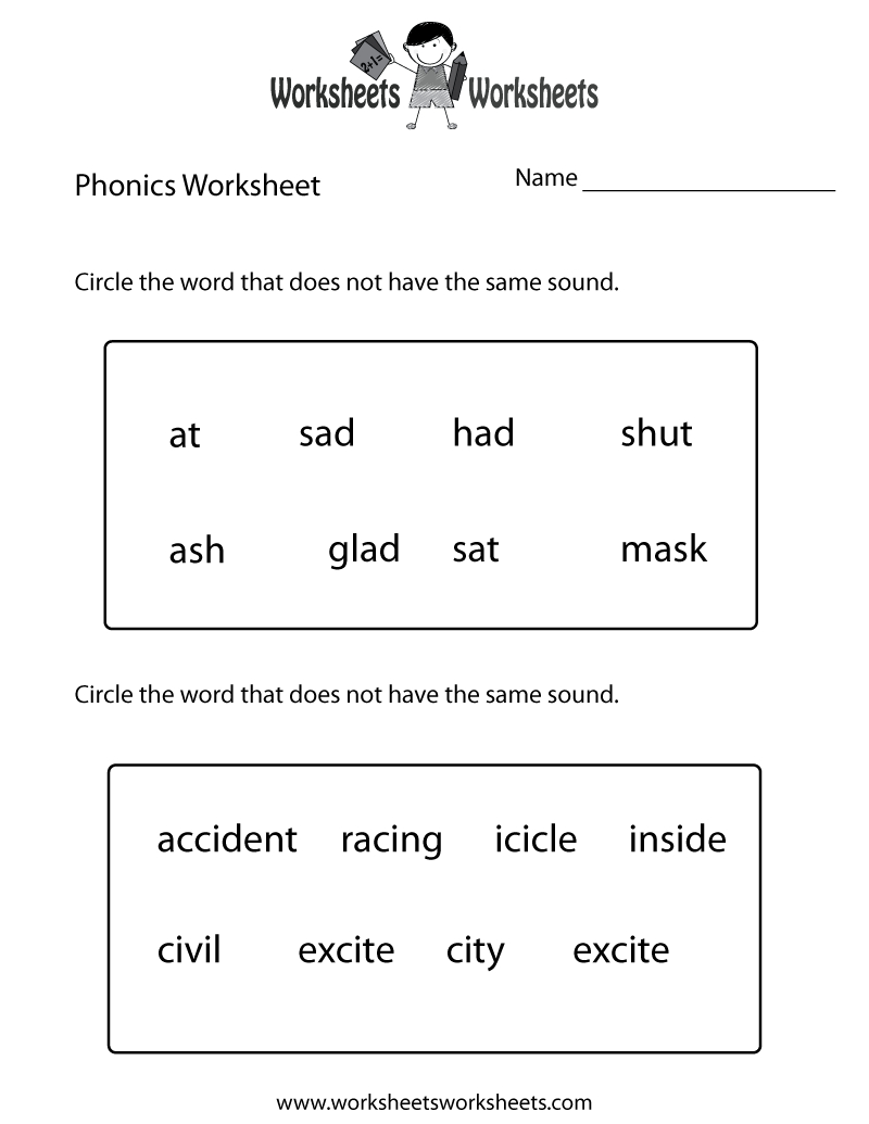 Free Printable Grade 1 Phonics Worksheets Free Printable Free Printable Grade 1 Phonics Worksheets Free Printable